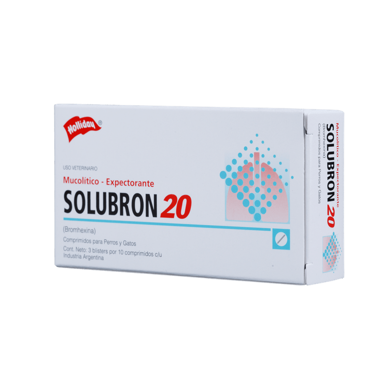 Solubron 20mg 30 Tabletas
