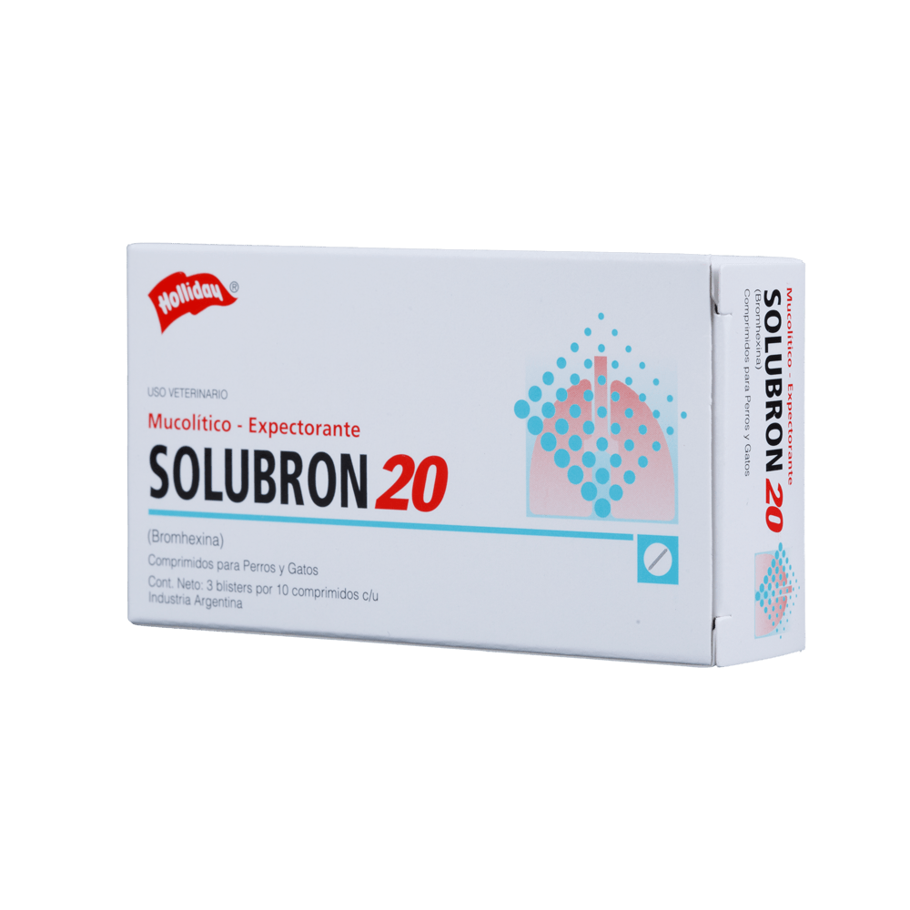 Solubron 20mg 30 Tabletas