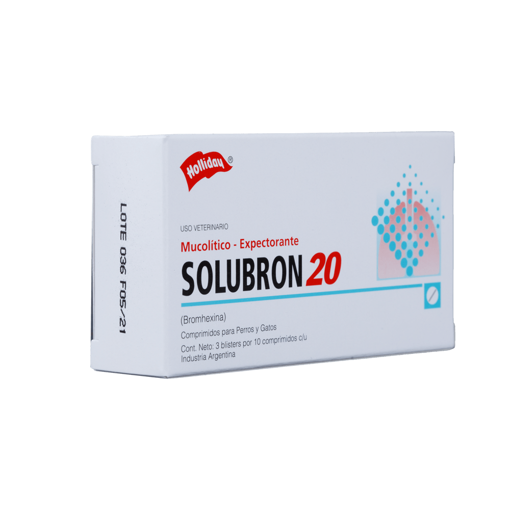 Solubron 20mg 30 Tabletas
