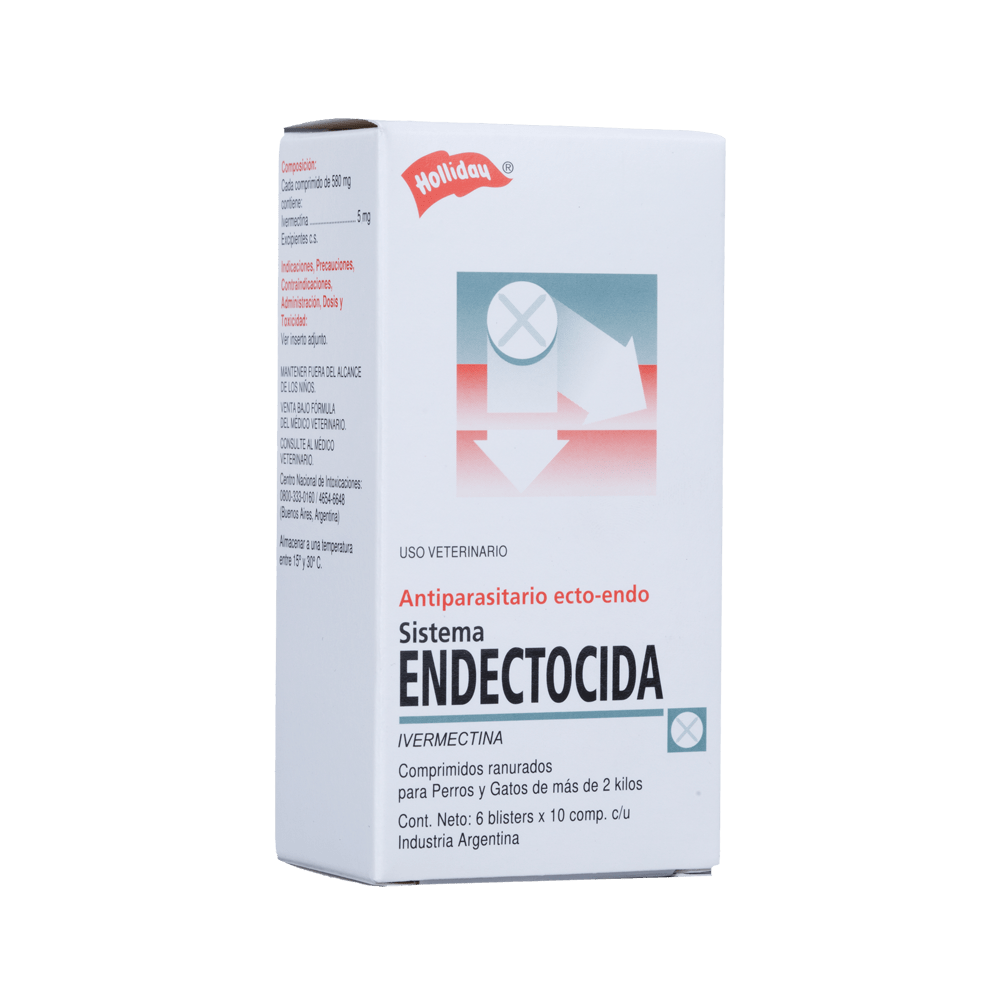Sistema endectocida 60 comprimidos
