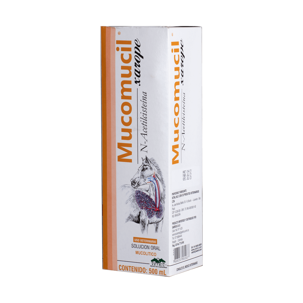 Mucomucil Equinos Jarabe 500ml