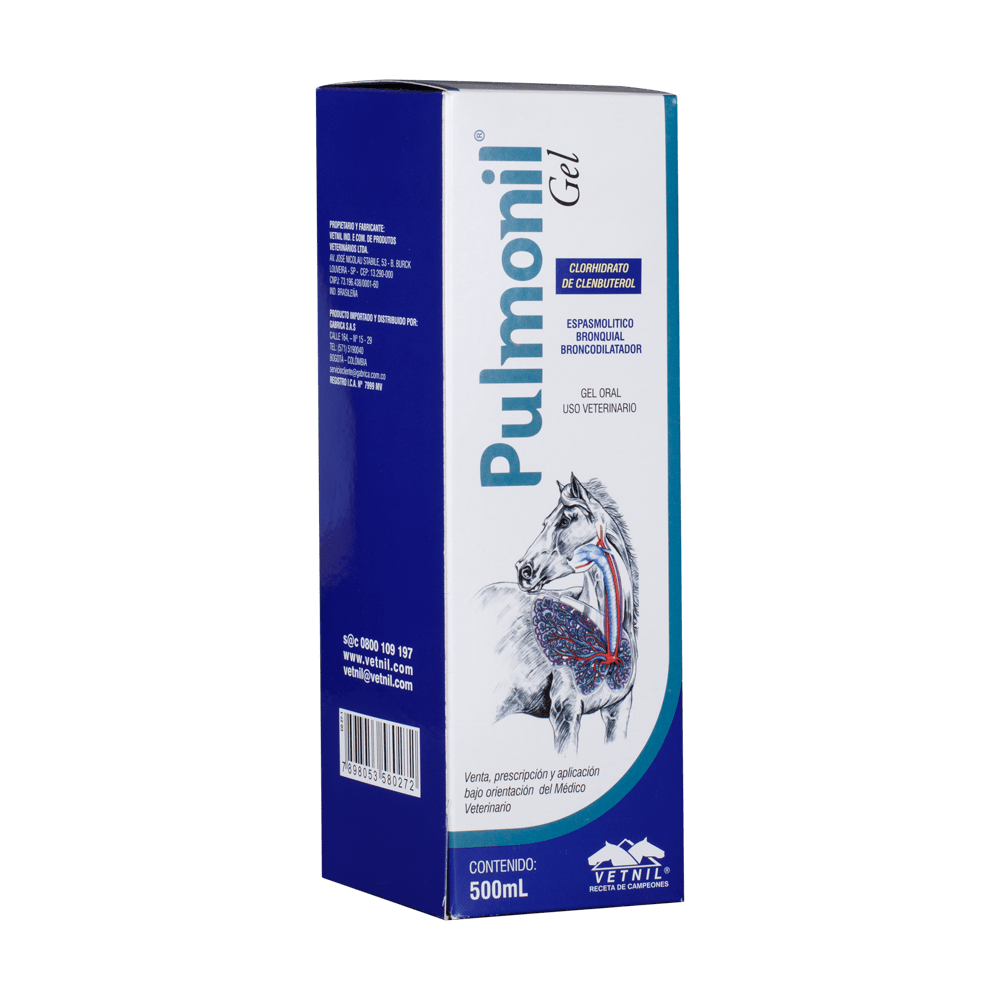 Pulmonil Equinos Gel 500ml