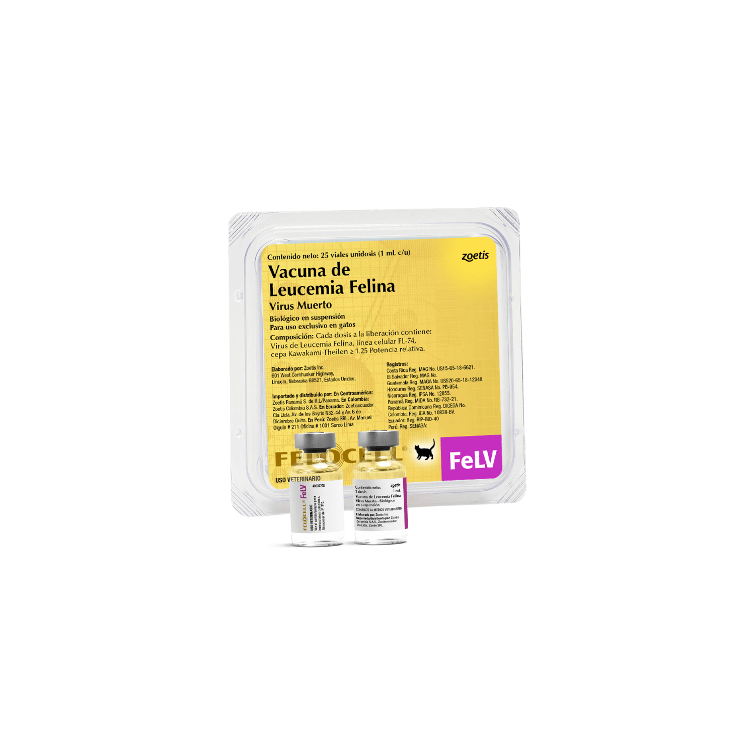 Felocell Felv 1 Dosis (Leucemia Felina)